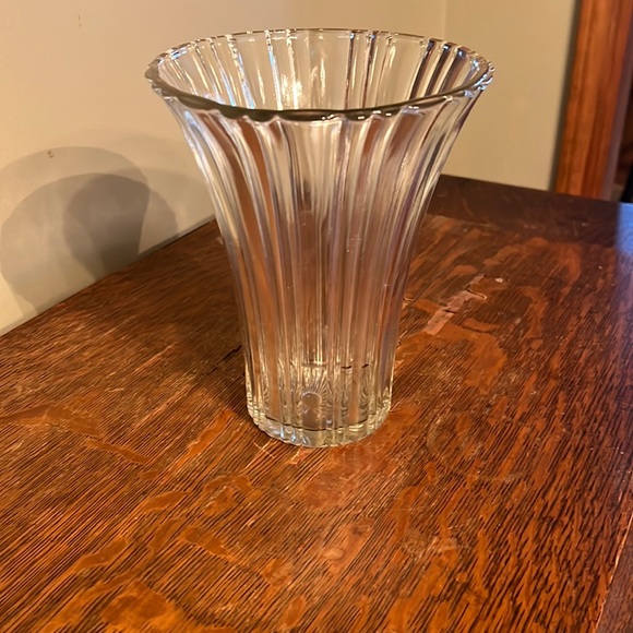 Accents | Vintage Fluted Glass Vase | Poshmark
